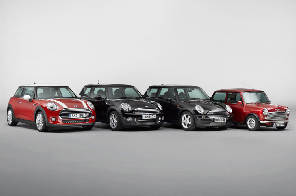 Mini-Cooper-generation-lineup - MotorO2