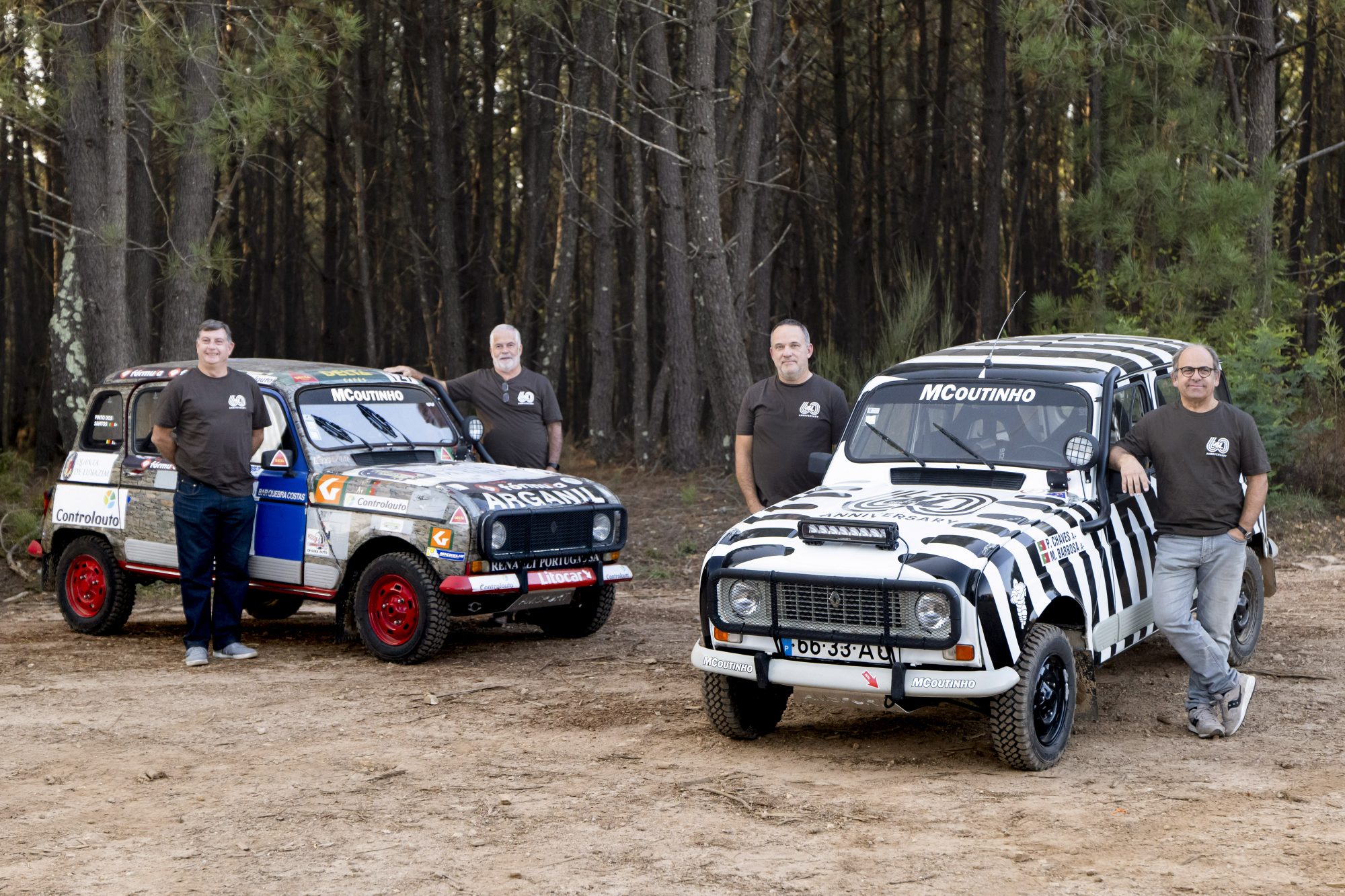 Duas Renault 4L numa Aventura chamada East African Safari Classic Rally